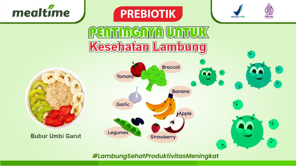 Fungsi Prebiotik untuk Kesehatan Pencernaan - Mealtime